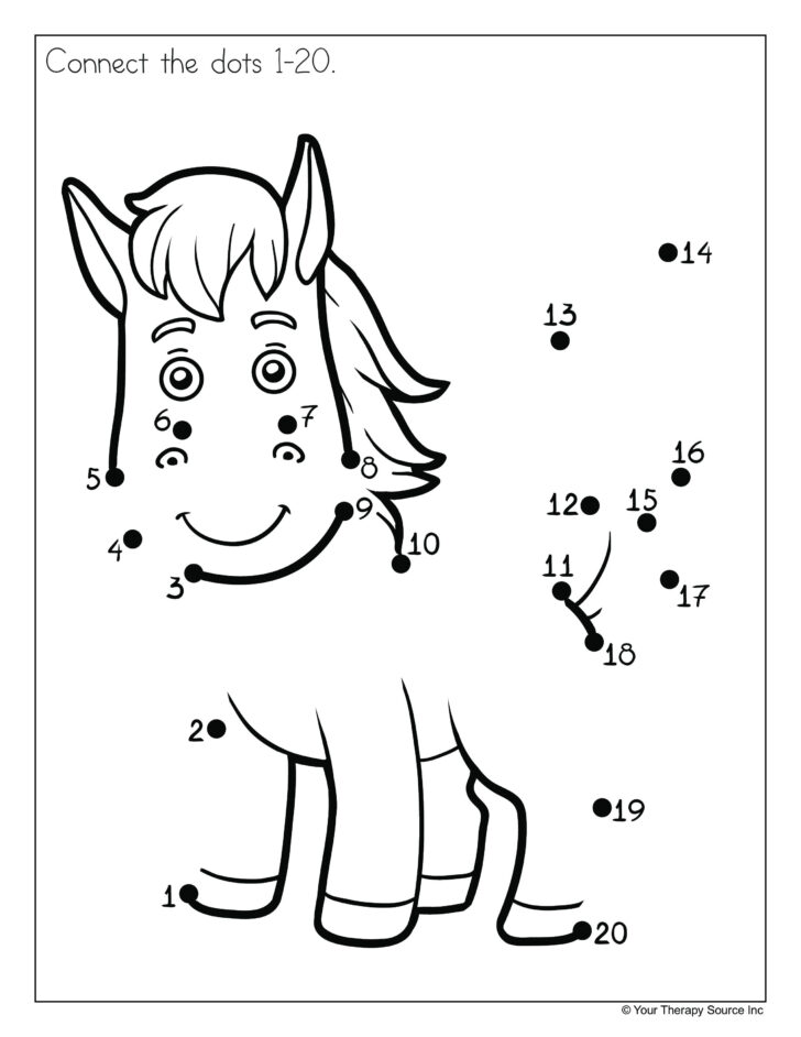 Pin On Worksheets Connect The Dots Printable